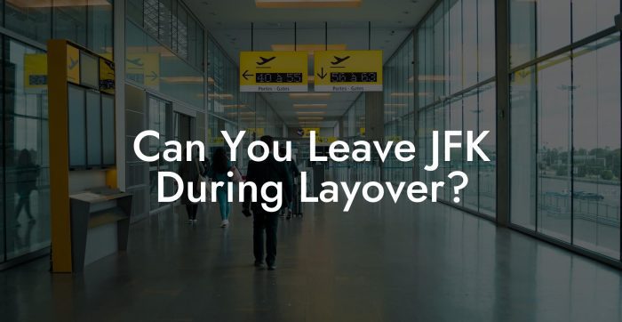 Can You Leave JFK During Layover? - Airports Sleeping Pods